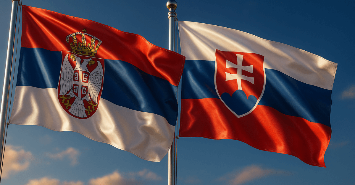 Serbie Slovaquie protestations politiques et violence